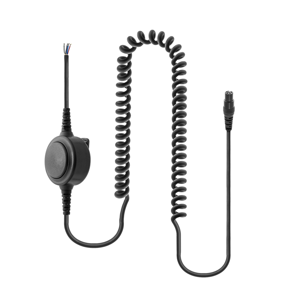 Detachable Coil Cable with Inline PTT for HS1, HS3, HS3G, HS5, HS7 ...